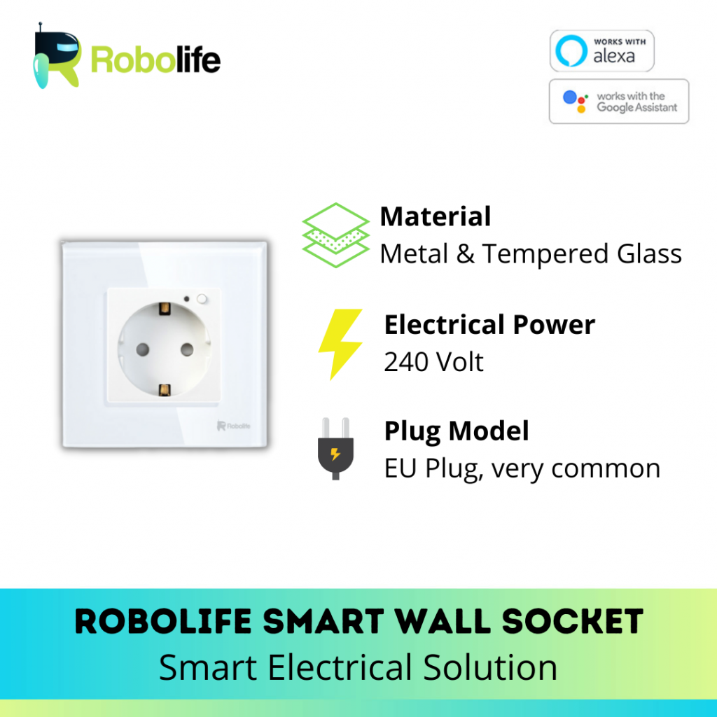Robolife Smart Wall Socket